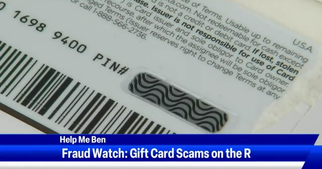 Help Me Ben: Fraud Watch - Gift card scams on the rise | Help Me Ben ...