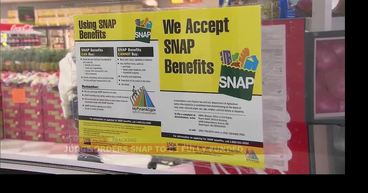 Federal judge orders Trump administration to fully fund SNAP benefits ...