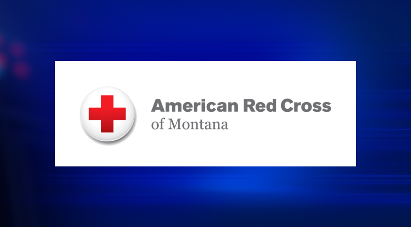 blue background red cross