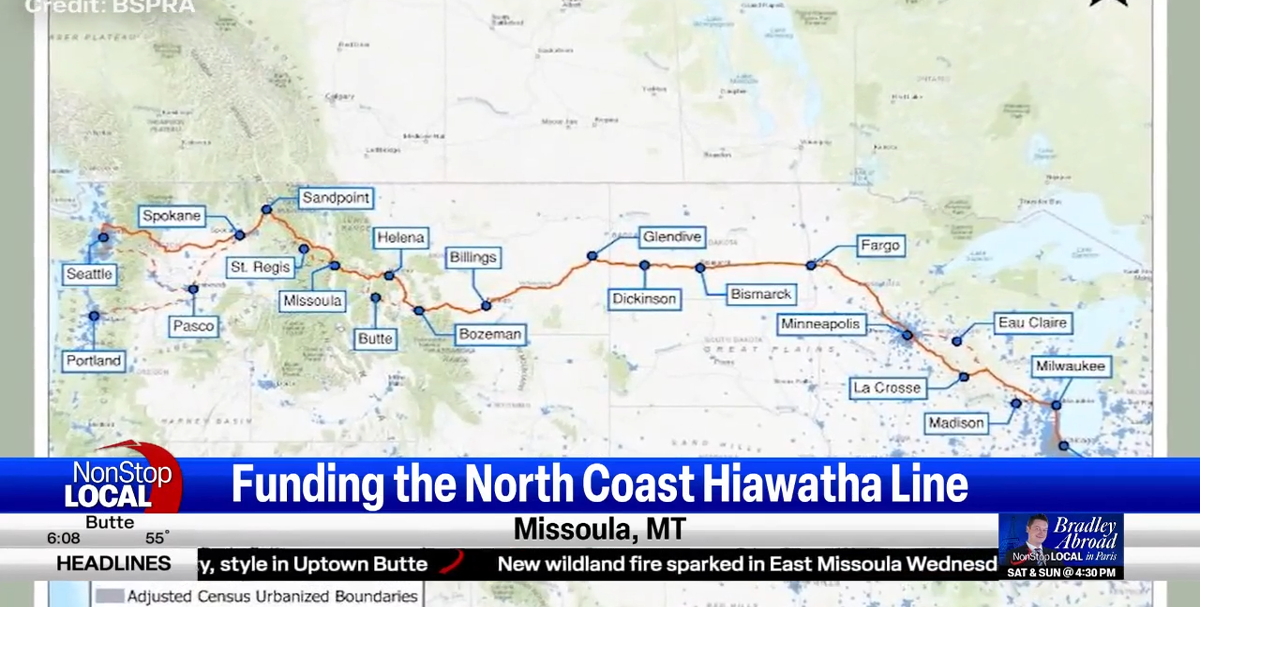 Funding remains talking point for North Coast Hiawatha Line | Missoula ...