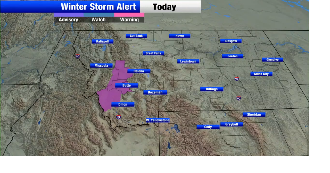 Light snow, slick roads and cold temperatures in Montana | Montana ...