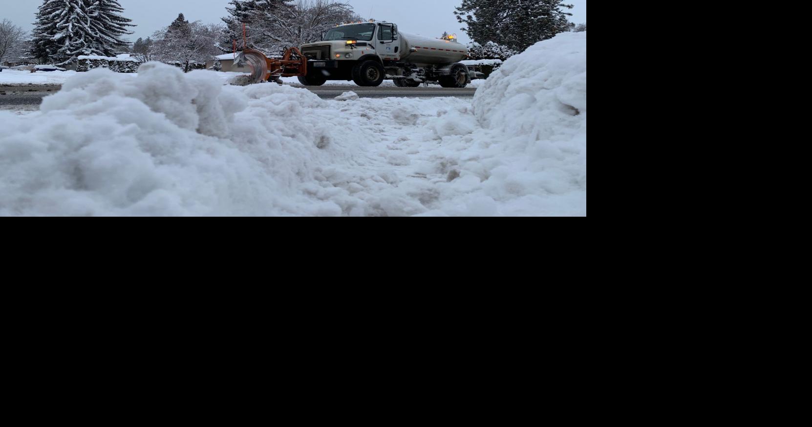 Full-city plow initiated by City of Spokane Thursday completed ...