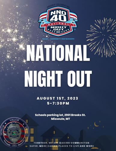 Missoula Police Department hosting 'National Night Out' in Scheels ...