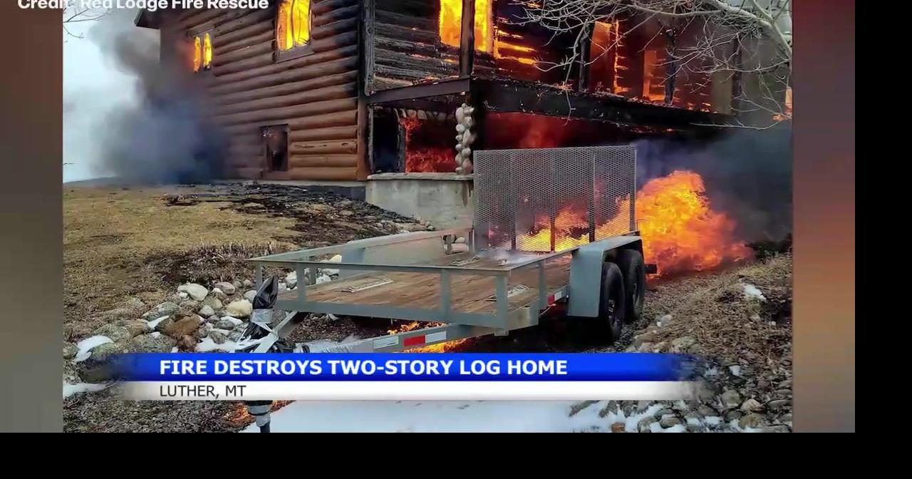Home in Luther completely destroyed after fire | | montanarightnow.com