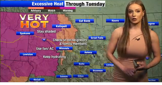 Above-normal temperatures persist through this week | Montana Local ...