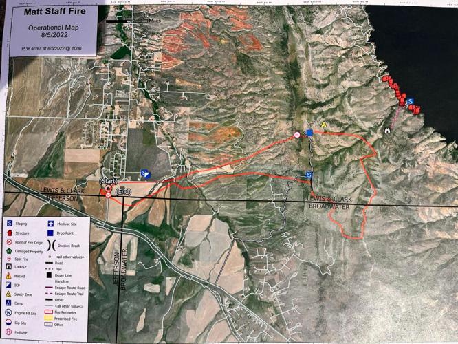 Matt Staff Fire 100% contained, resources in area for monitoring ...