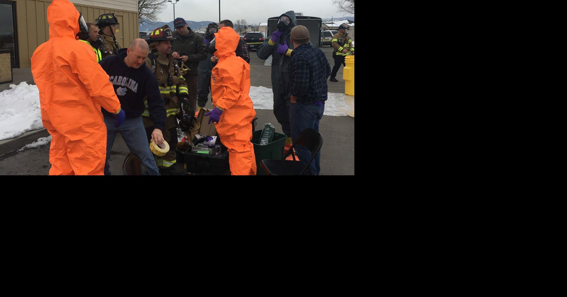 Bozeman Fire Department hazmat team trains with military experts ...