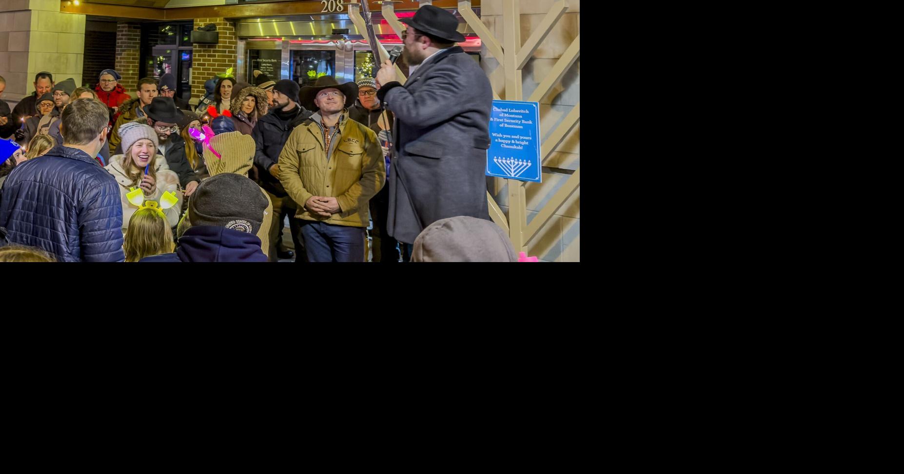 Sheehy condemns hate at Bozeman Menorah lighting as police rebuff two ...