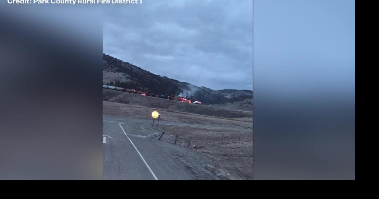 Train fire in Park County quickly controlled by local firefighters ...