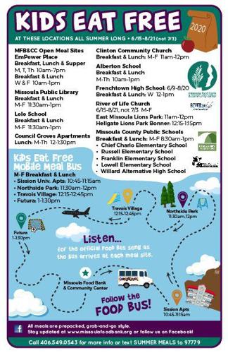 MCPS 'kids eat free' summer meal program starts | Missoula News ...