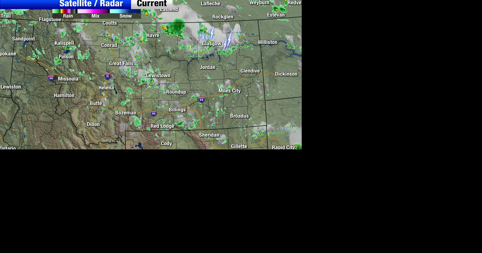 Rain and storms disperse eastward welcoming drier & warmer conditions ...