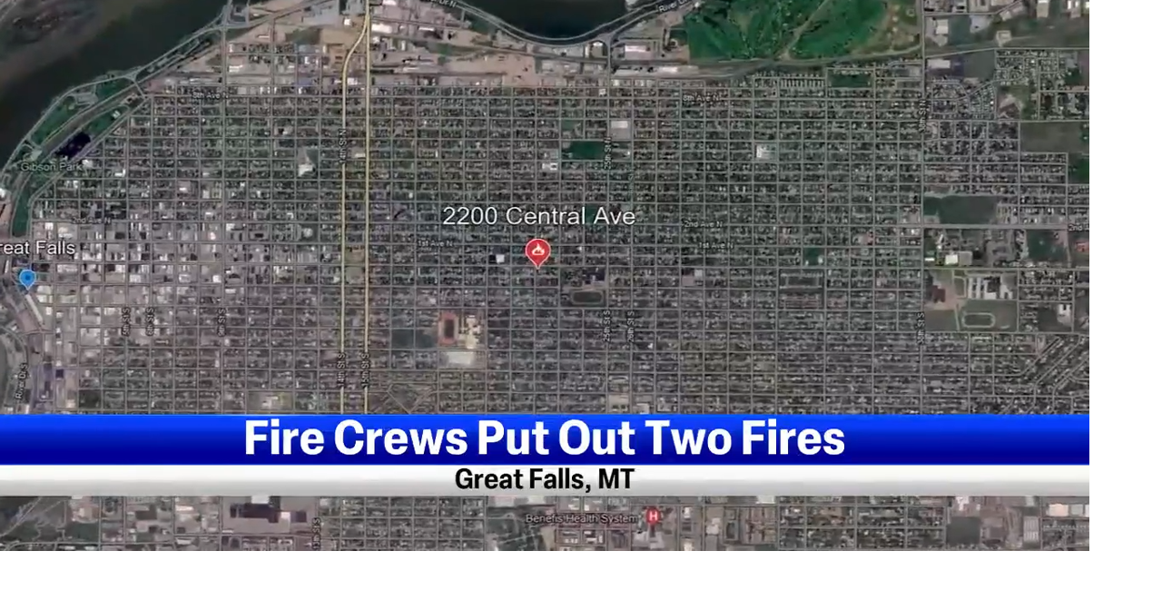 Fire crews extinguish two fires in Great Falls | Great Falls News ...