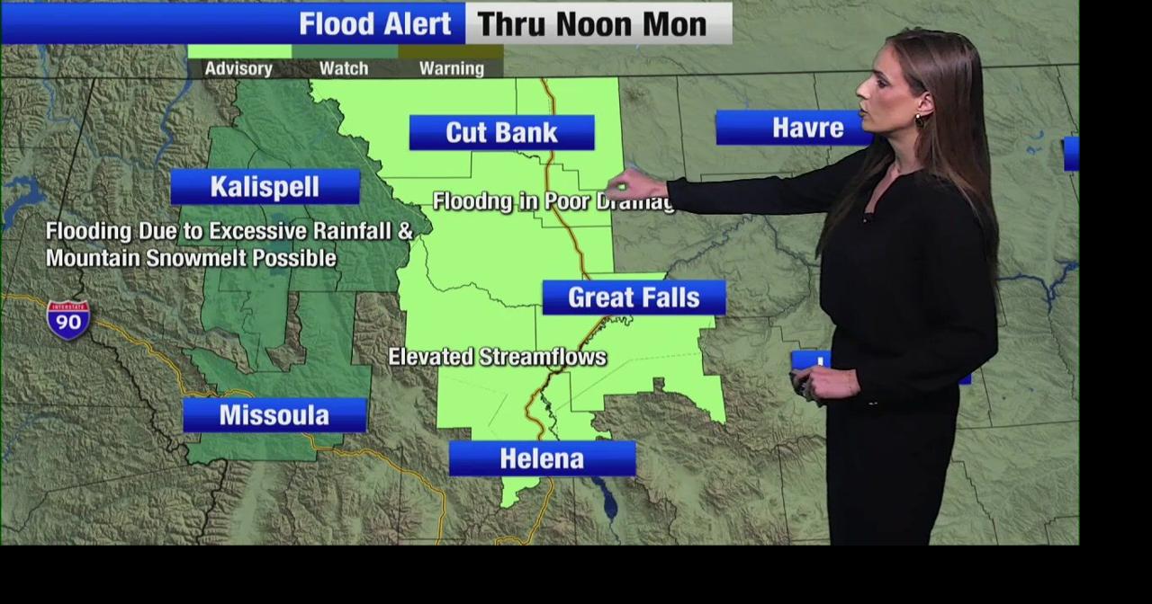 Excessive rainfall prompts Flood Alerts for Missoula, Great Falls, and ...