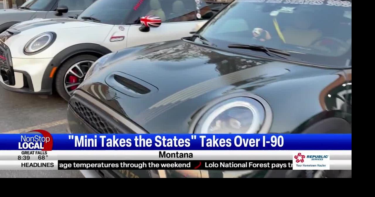 MINI Coopers take over streets and interstates from Bozeman to Missoula ...