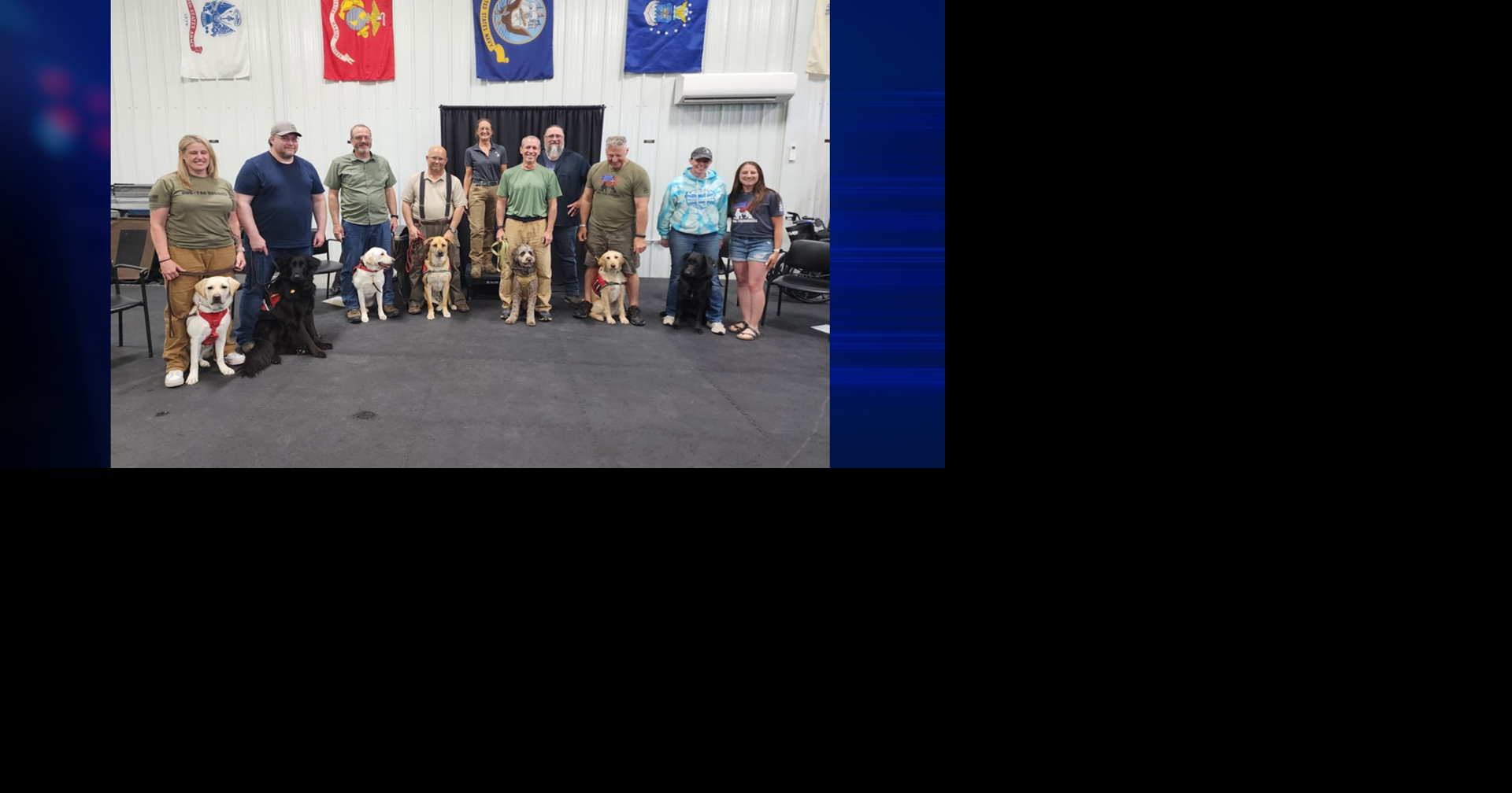 Dog Tag Buddies celebrates eight graduating veteran-service dog teams ...