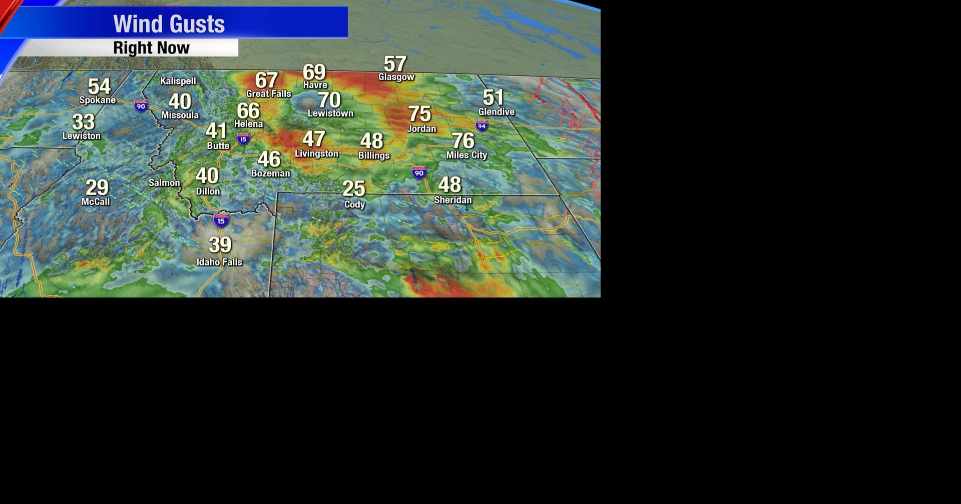 Weather Authority Alert: Historic January winds impact Montana ...
