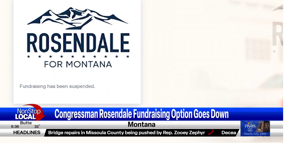 Rep. Rosendale's fundraising option appears to go down | Montana News ...