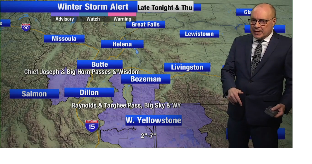 Accumulating snow expected in the mountains of southwest Montana ...