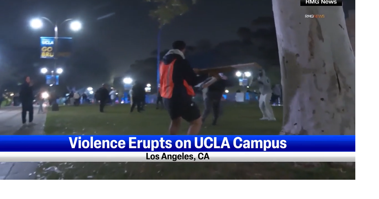 Violence erupts on UCLA campus during protests | | montanarightnow.com