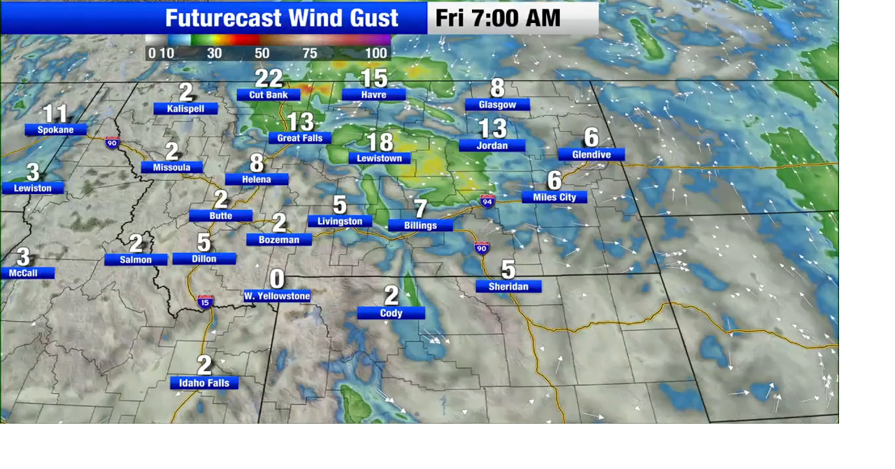 Heat continues in Montana with increasing winds and possible ...