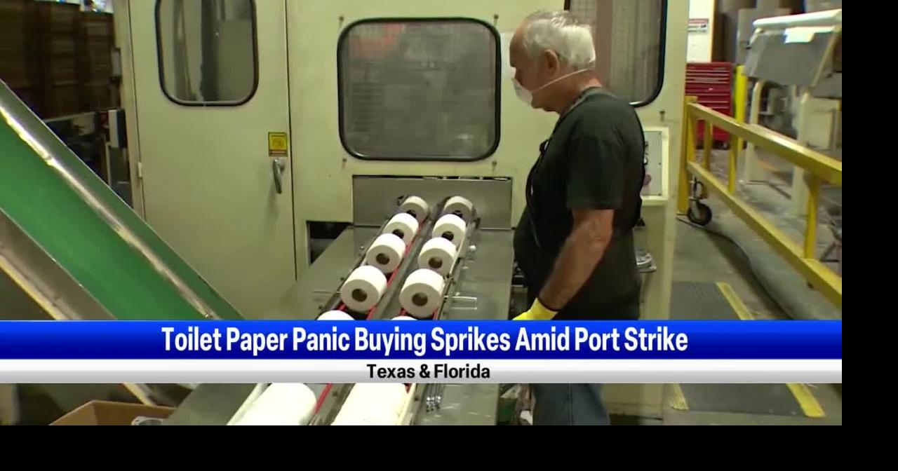 Toilet paper panic buying spikes amid major port strike | National News ...