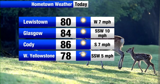 Weather forecast shows sunny skies and mild temperatures through the ...