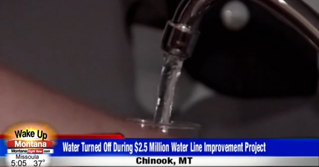 Chinook water set to come back on after temporary shut off part of $2.5 ...