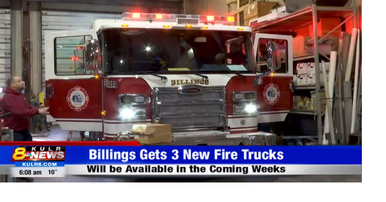 Billings Fire getting three new fire engines | Regional News ...