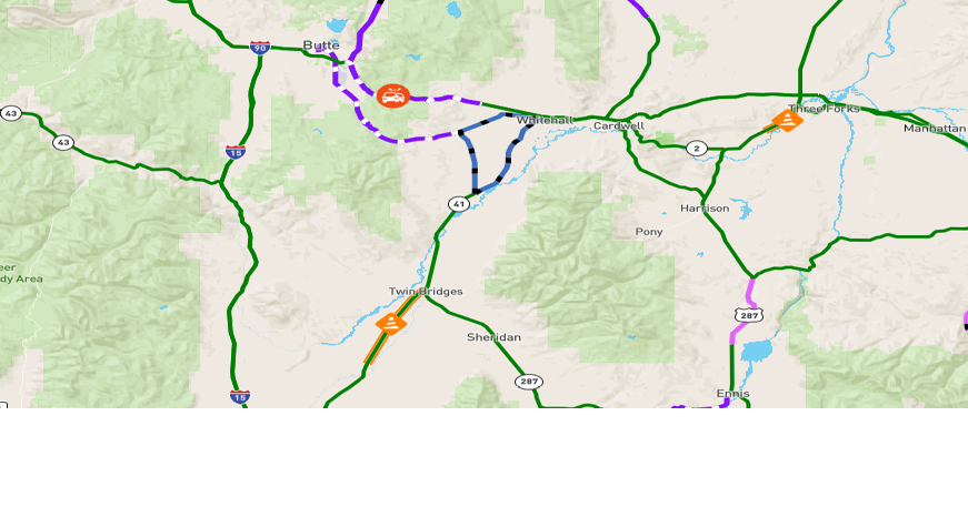 Crash blocking eastbound lane over Homestake Pass on I-90 | Butte News ...