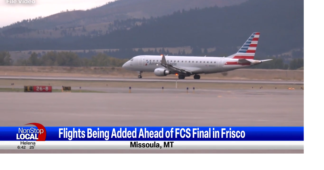 Two new flights added out of Missoula to Dallas for FCS National ...
