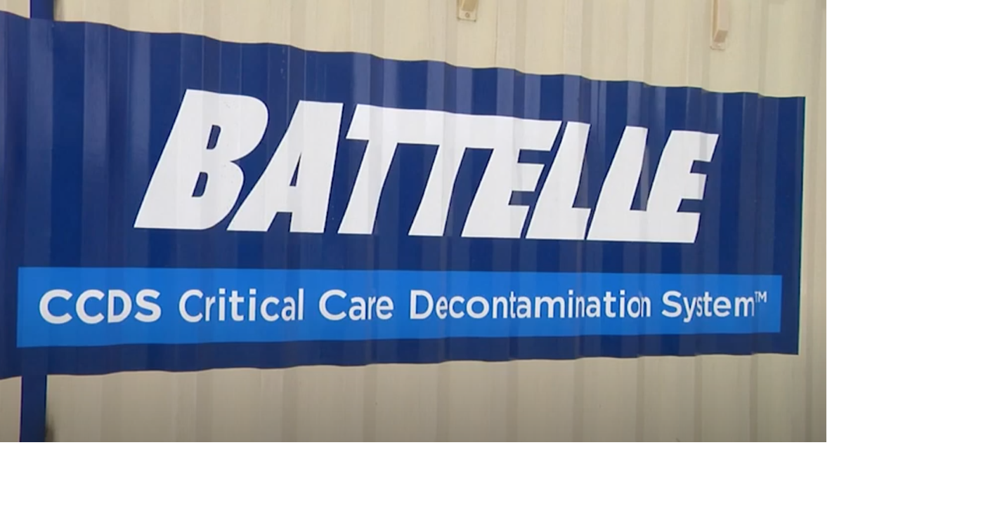 Battelle Decontamination system helping to sterilize face masks ...