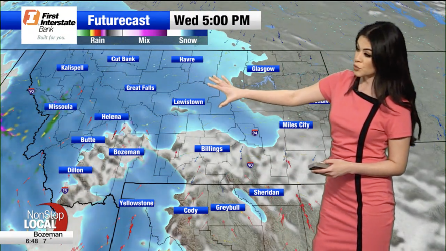 Western, central Montana to receive heavy snowfall throughout the day ...