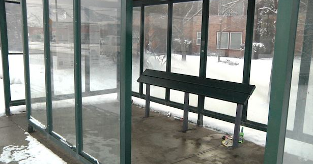 Mountain Line says new leaning bus stop benches are in response to ...