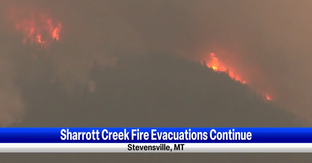 Stevensville residents face sixth day of evacuations due to Sharrott ...