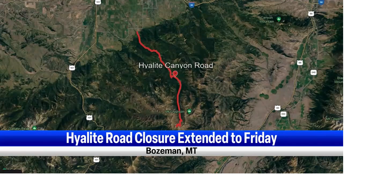 Closure of Bozeman's Hyalite Canyon Road extended to May 17 | Bozeman ...