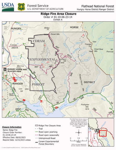 Rain impacts fire operations on the Ridge and Dorris Point fires ...