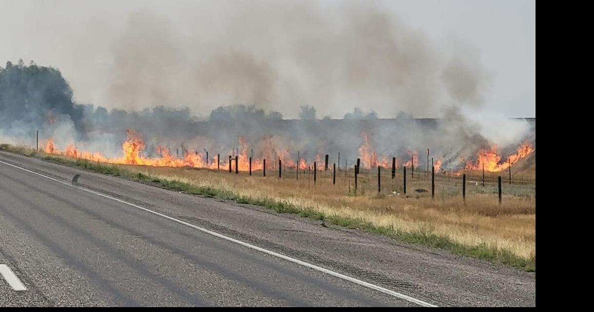 Delays on I-90 near Bozeman after passing train causes grass fire ...