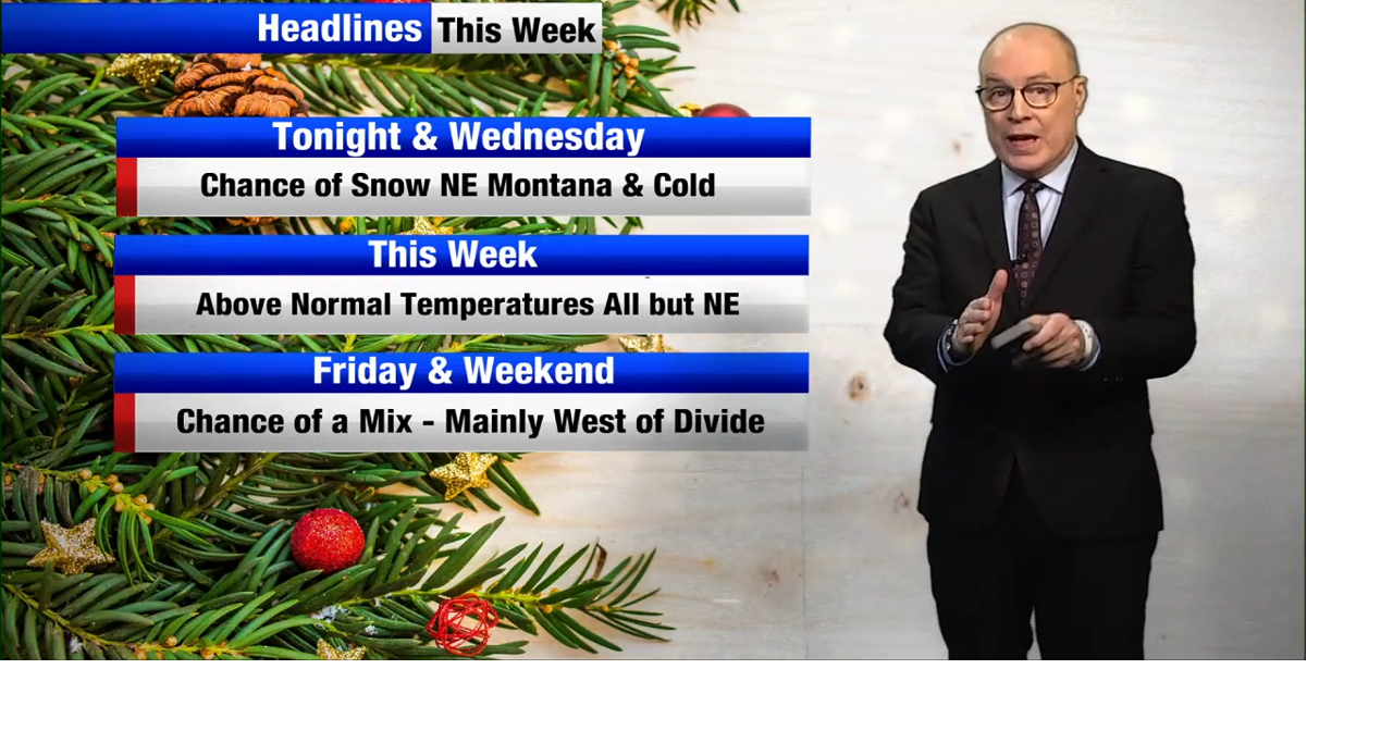 Stalled cold front divides the state, bringing snow to central ...