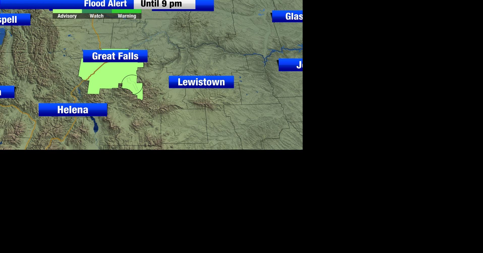 Flood advisory in place for some of Cascade County | Montana Local ...