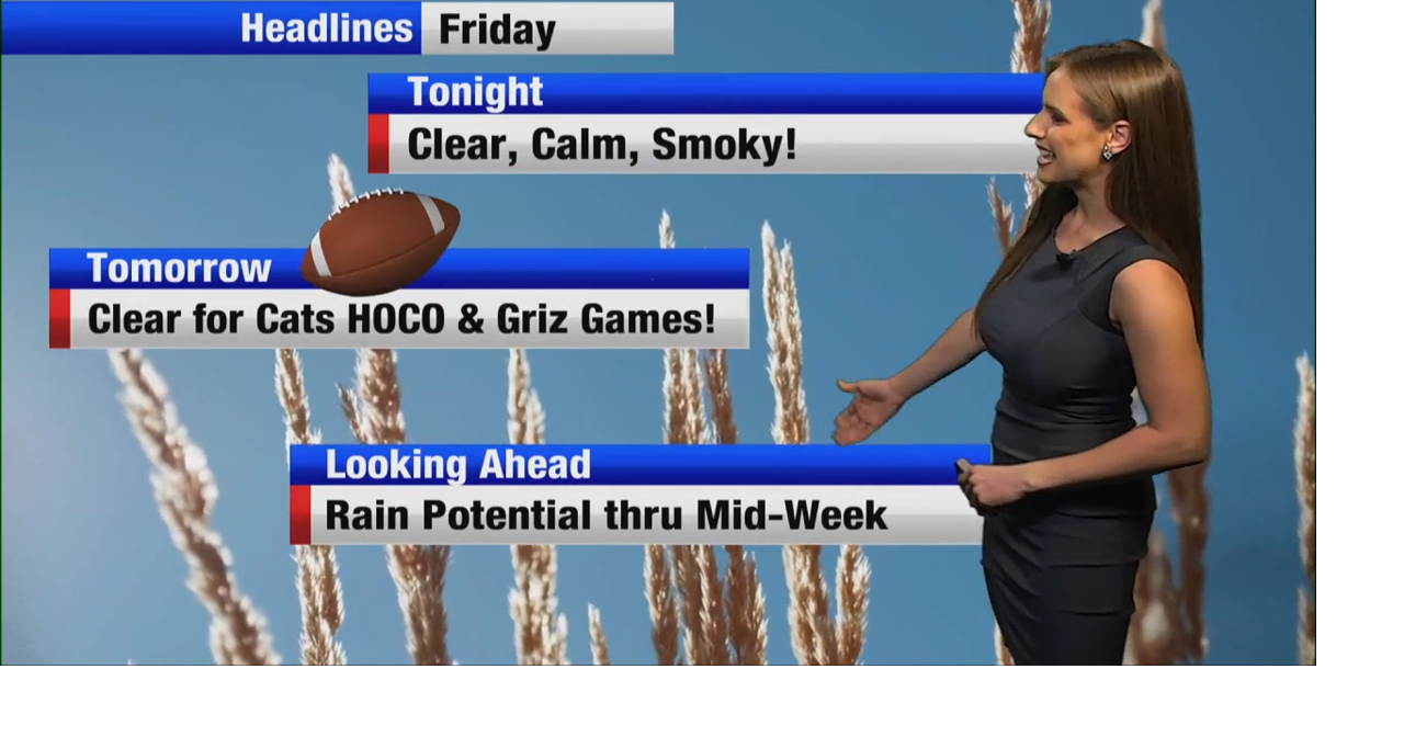 Cats Homecoming and Griz games expect clear skies Saturday | Montana ...