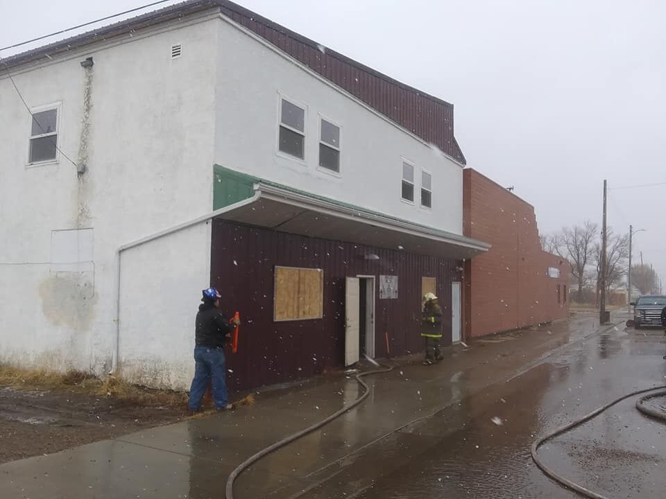 Crews put out fire at New Life Mission in Poplar | ABC Fox Great Falls ...