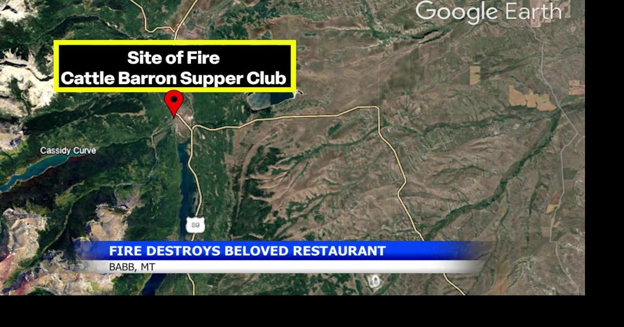 Fire destroys iconic Babb Bar Cattle Baron Supper Club | Montana News ...