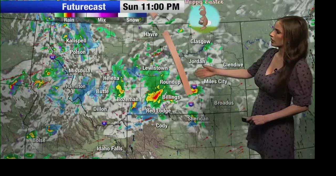 Rain and thunderstorms expected across the region this Sunday | Montana ...