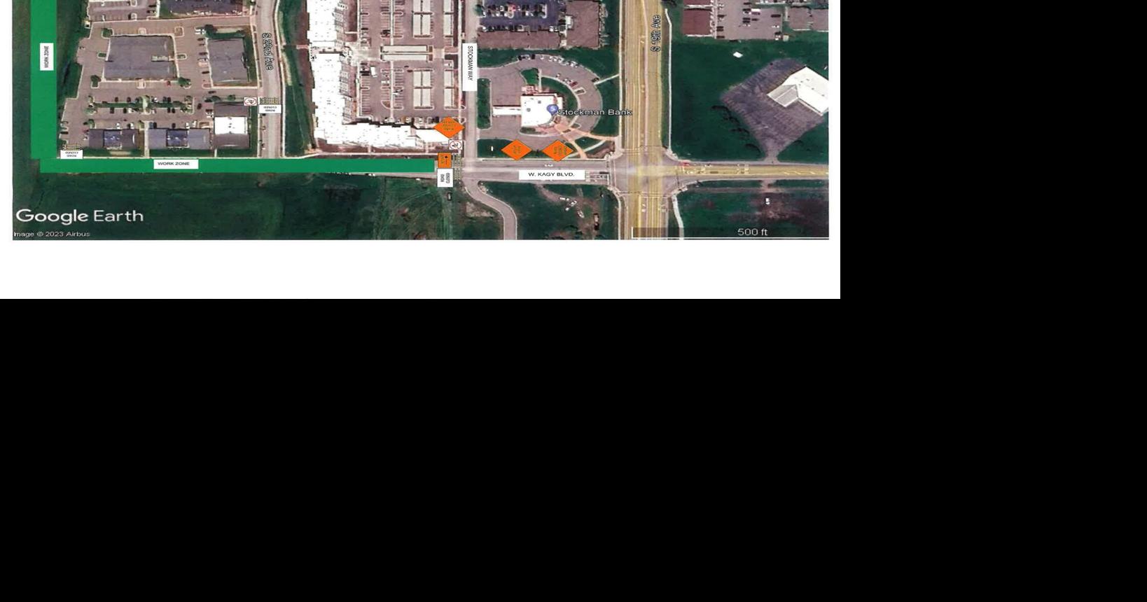 Road construction to close W. Kagy Blvd. in Bozeman through mid-June ...