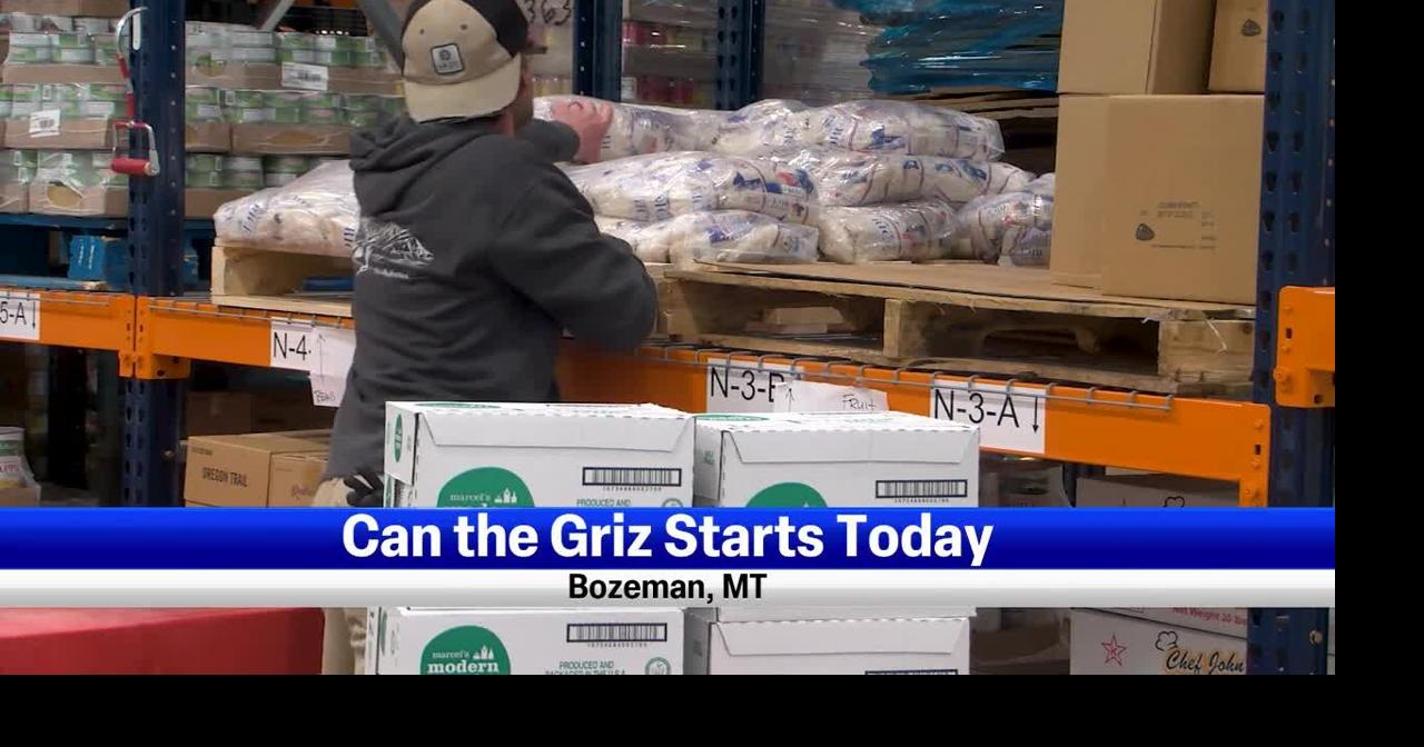 Bozeman kicks off 'Can the Griz' food drive to support local families ...