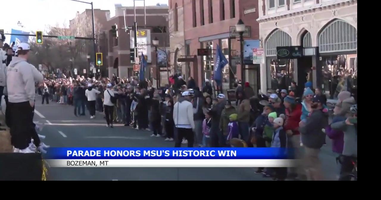 Bozeman celebrates MSU's historic FCS championship win | Bozeman News ...