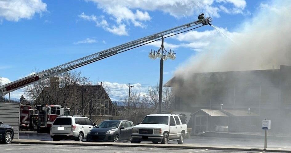 Whitefish crews battle fire at Kalispell Quality Inn Wednesday ...