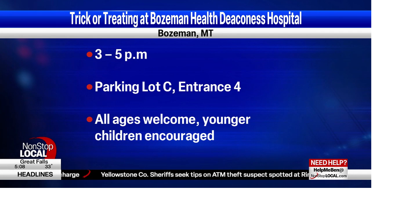 Bozeman Deaconess Hospital welcomes families for trick or treating ...
