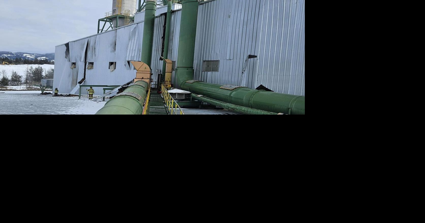 Explosion earlier in the week leads to reignited fire at Weyerhaeuser ...