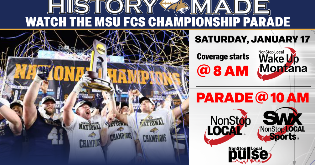 WATCH: Montana State University celebrates championship with parade in ...